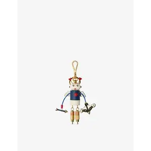 Prada Robot Brass Bag Charm