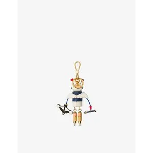 Prada Robot Brass Bag Charm