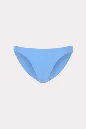 MILLY Margot Bikini Bottom - Mineral Blue