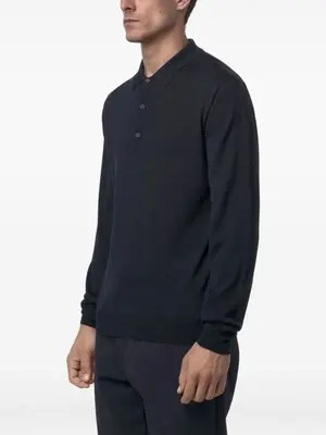 K-WAY Rey Merino Wool Blend Sweater - Blue
