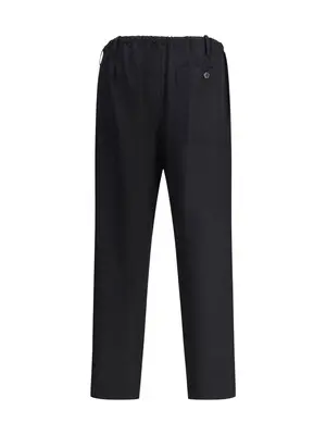 Dries Van Noten Penny Wool Trousers - Black