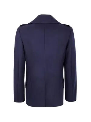 Dries Van Noten Double-breasted Rafaell Pea Coat