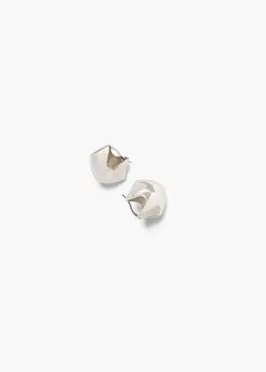 Khaite Small Lotus Earrings - Silver