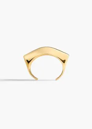 Khaite Lotus Cuff - Gold