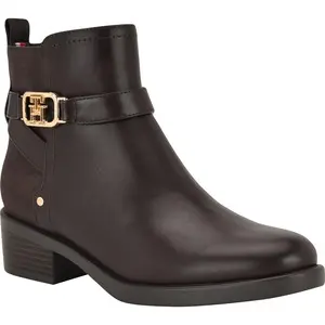 Tommy Hilfiger Ivaide Bootie - Dark Brown