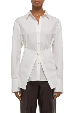 Helmut Lang Apron Woven Shirt