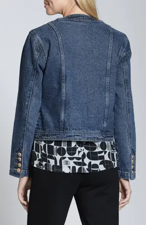 APNY Denim Trucker Jacket - Medium Indigo