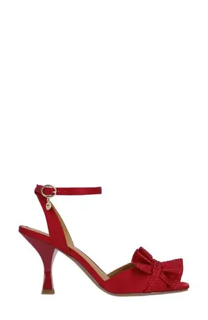 J. Reneé Almita Ankle Strap Sandal - Red