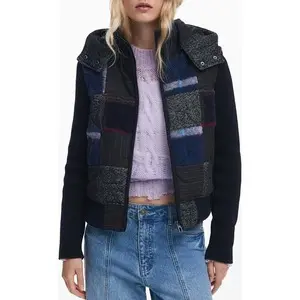 Desigual Patchwork Outerwear For Women