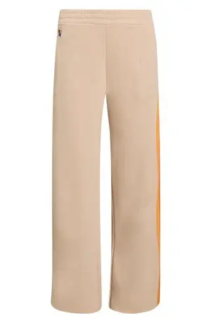 Aviator Nation 5-stripe Wide Leg Sweatpants - Sand
