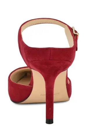 Nine West Danela Pointed Toe Mule - Dark Red