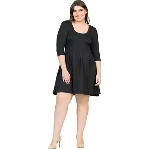 24seven Comfort Apparel Utility Day Dresses