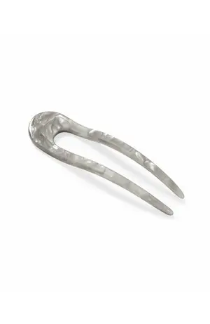 MACHETE French Hair Pin - Grey Shell