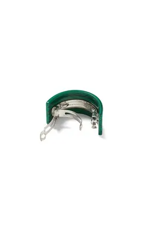 MACHETE French Pony Barrette - Malachite