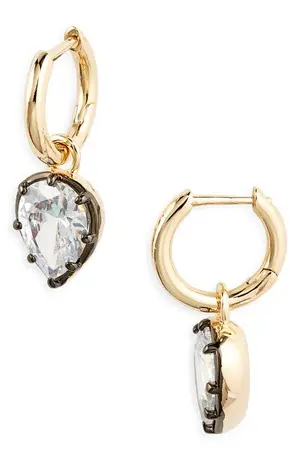 Nordstrom Georgian Charm Hoop Drop Earrings