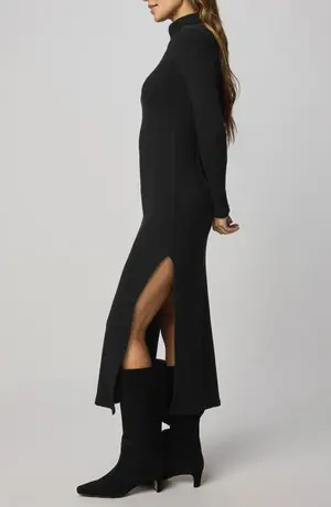 Splendid Rylee Turtleneck Long Sleeve Dress