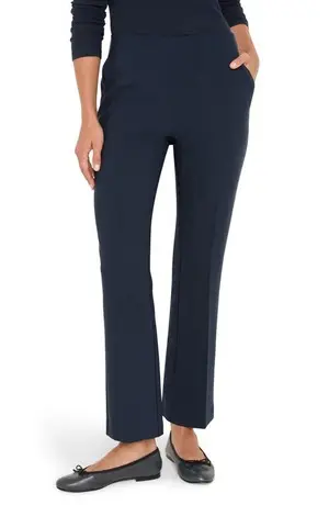 NIC+ZOE Plaza Pull-on Bootcut Pants - Dark Indigo