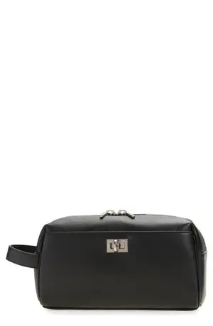 Balenciaga Rodeo Leather Vanity Case - 1000 Black