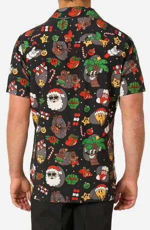 Opposuits Merry Jinglejoy Camp Shirt