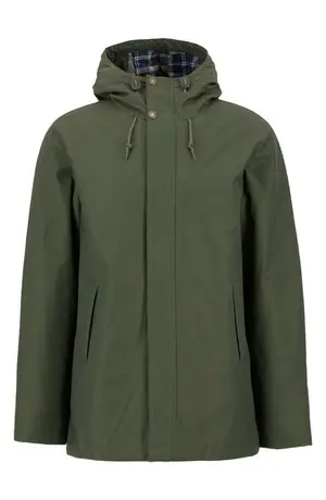 Barbour Modern Lorden Waterproof Hooded Jacket - Olive