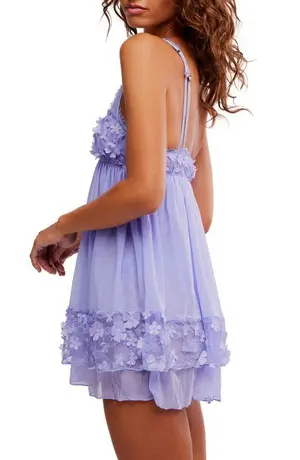 Free People Save The Date Chemise - Electric Periwinkle