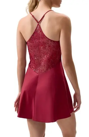 Rya Collection Radiant Sequin & Satin Chemise