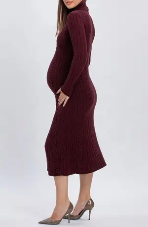 PIETRO BRUNELLI Perla Maternity Sweater Dress