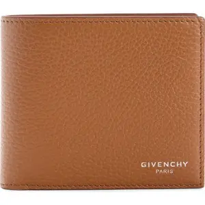 Givenchy Calfskin Leather Bifold Wallet - Hazel