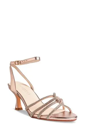 TOUCH UPS Tamera Ankle Strap Sandal - Champagne