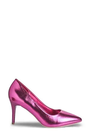 TOUCH UPS Pointed Toe Pumps - Bright Pink