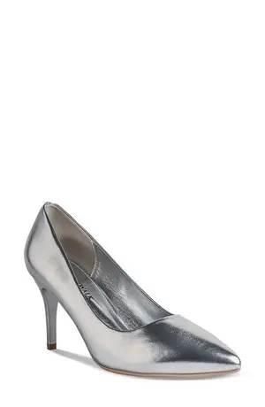 TOUCH UPS Pointed Toe Pumps - Silver