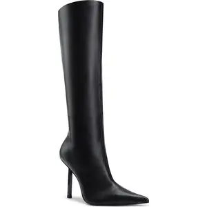 Femme La Vienna Pointed Toe Knee High Boots