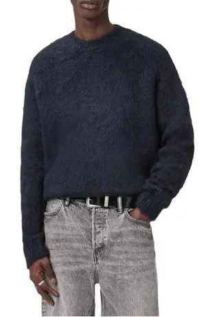 ALLSAINTS Coby Crewneck Sweater - Ink Blue