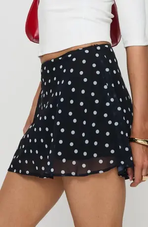 Princess Polly Dapple Bias Mini Skirt