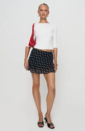 Princess Polly Dapple Bias Mini Skirt