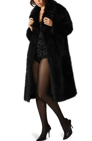 Steve Madden Larkin Faux Fur Coat