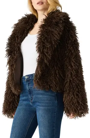 Steve Madden Inaya Faux-fur Jacket