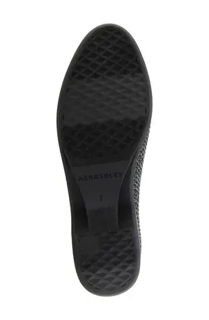 Aerosoles Nathaly Knit Flat - Gunmetal