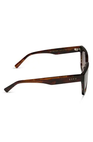 DIFF Amara 54mm Square Sunglasses - Sequoia Tortoise/brown