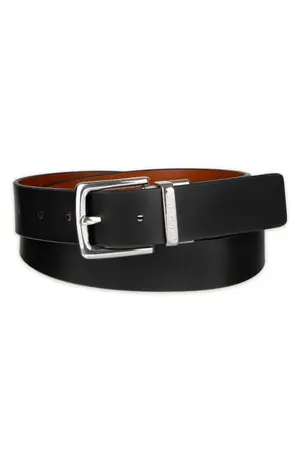 Cole Haan 35mm Reversible Leather Belt - Tan/black