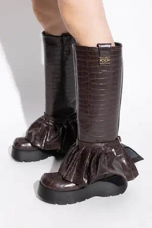 GANNI Platform Over-the-knee Boots