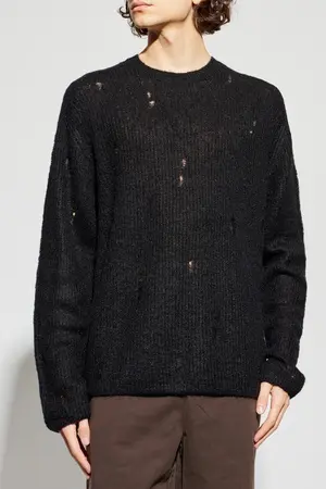 ALLSAINTS Edgin Relaxed Fit Sweater - Black