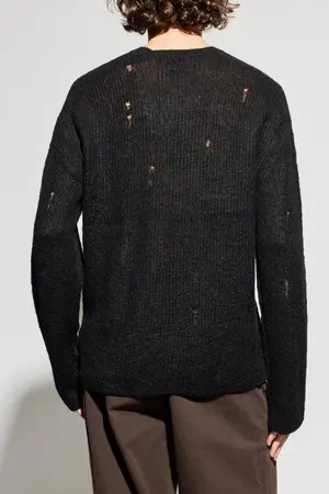 ALLSAINTS Edgin Relaxed Fit Sweater - Black
