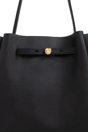 Tory Burch Romy Large Shoulder Bag - Black