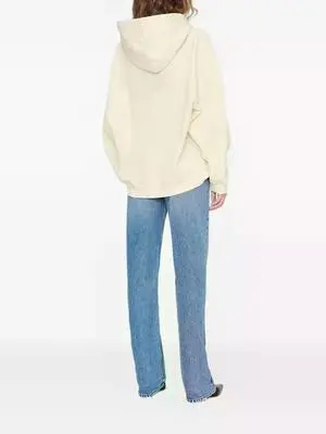 ANINE BING Hooded Pullover - Neutrals