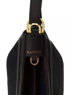 LANVIN Suede Shoulder Bag - Blue