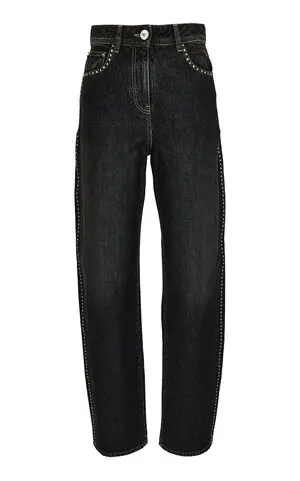 Versace Jeans Couture High Rise Bottoms For Women