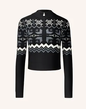 Perfect Moment Nordic Merino Wool Half-zip
