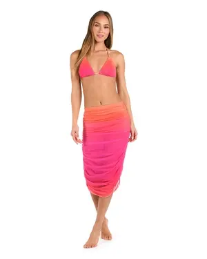 SUNSHINE 79 Ombre Illusions Convertible Midi Skirt