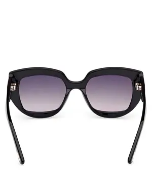 TOM FORD Butterfly Sunglasses 53mm - Black/smoke